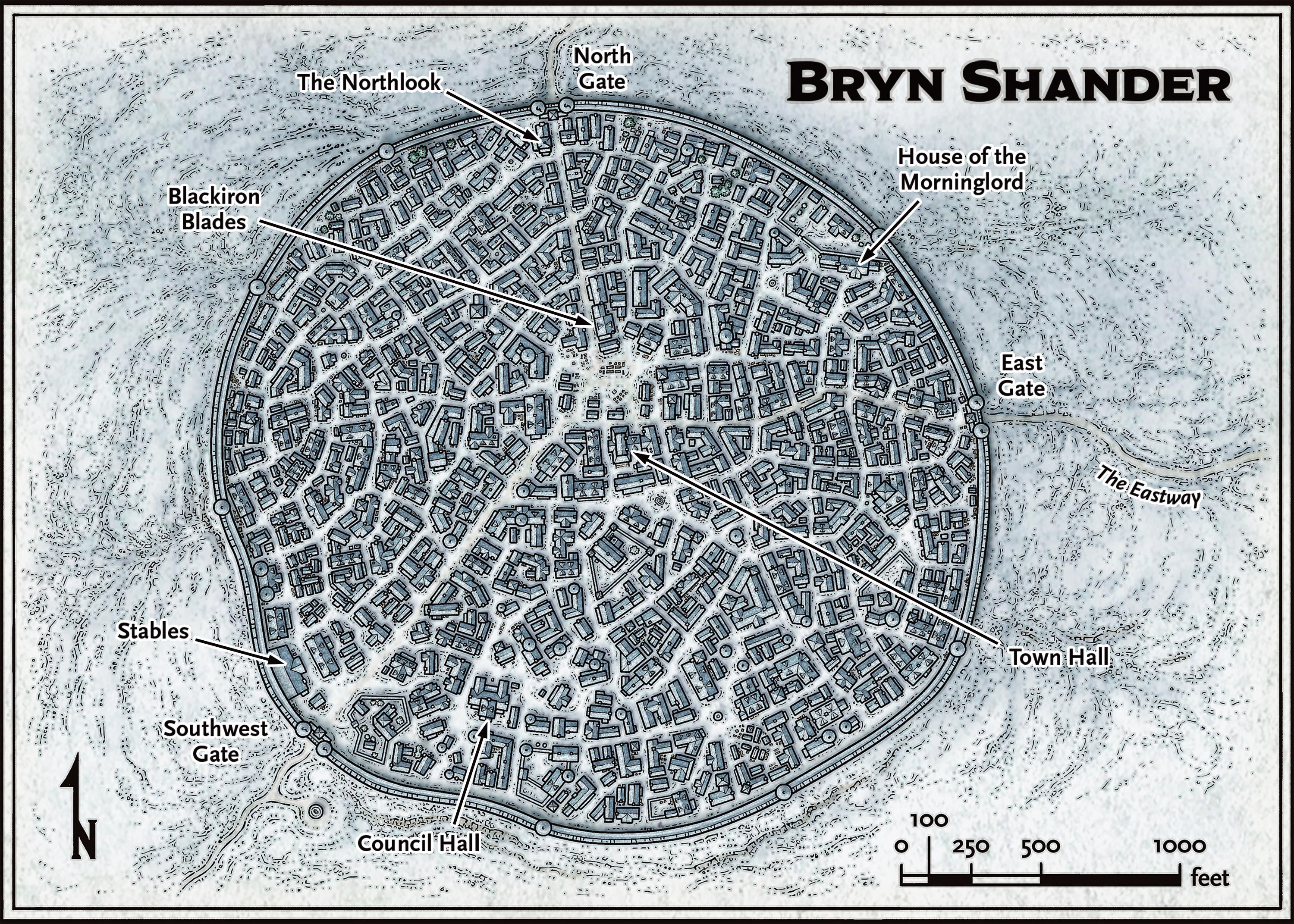 Map Bryn Shander - Kanka